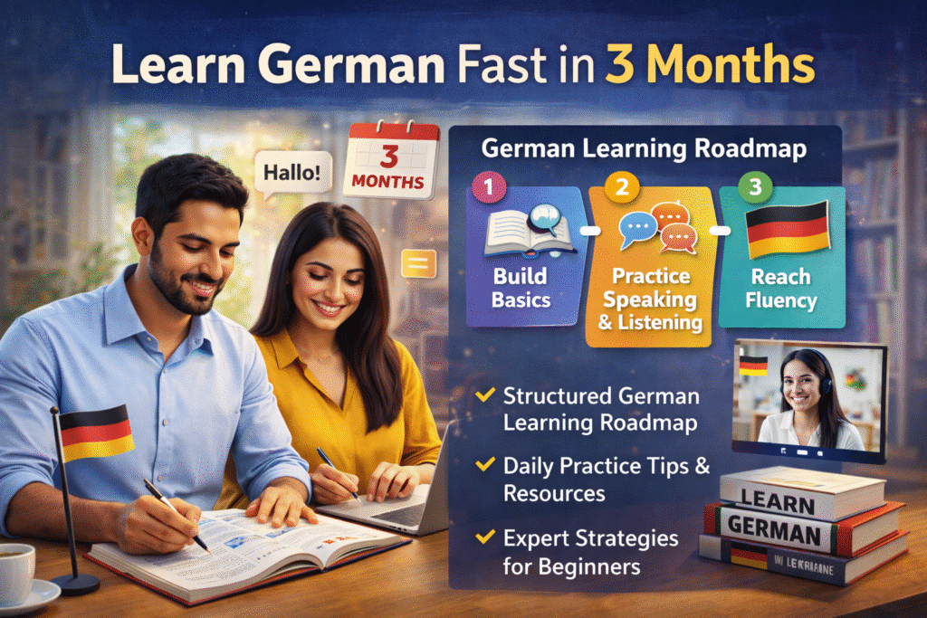 How to Learn German Fast in 3 Months - Germanacharya